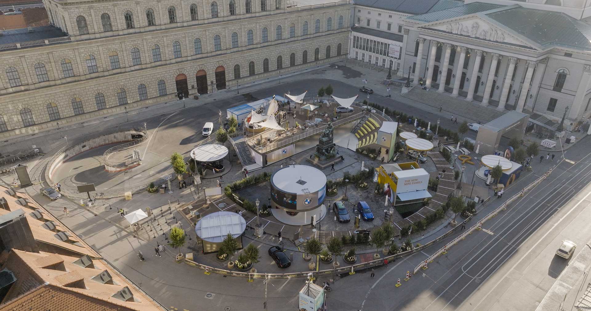 Exhibition stand construction and brand concepts – IAA Mobility